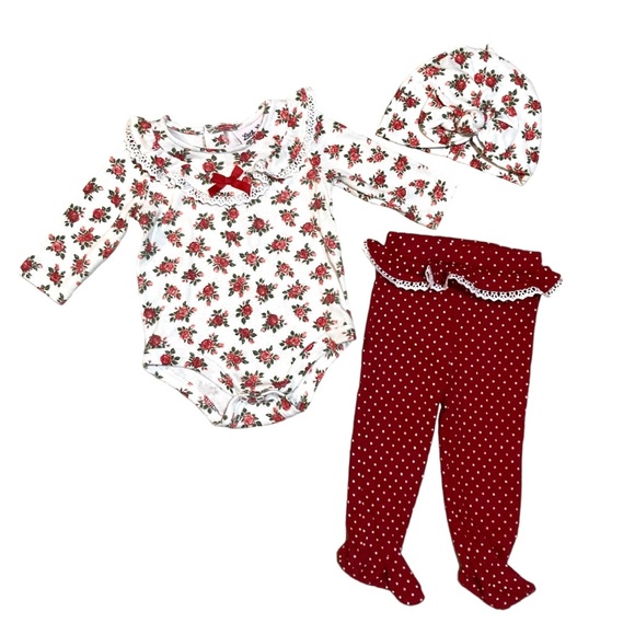 Little Lass | Matching Sets | Little Lass Baby Christmas Outfit | Poshmark